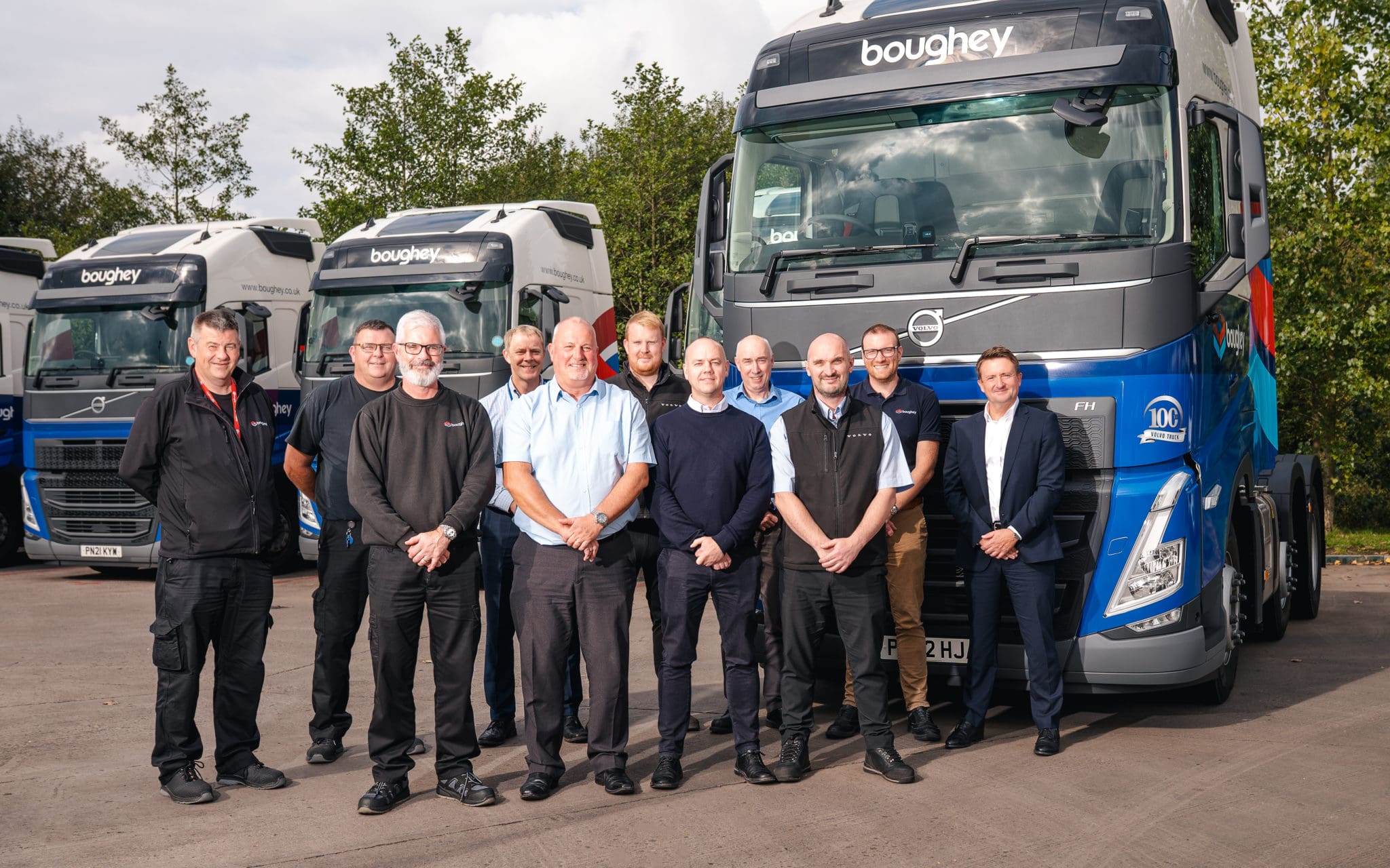 Boughey welcomes the 100th Volvo truck from Thomas Hardie - Boughey ...